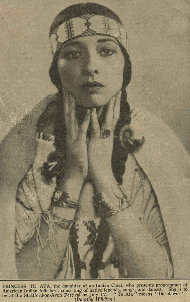 "Princess Te Ata" | Nash Library